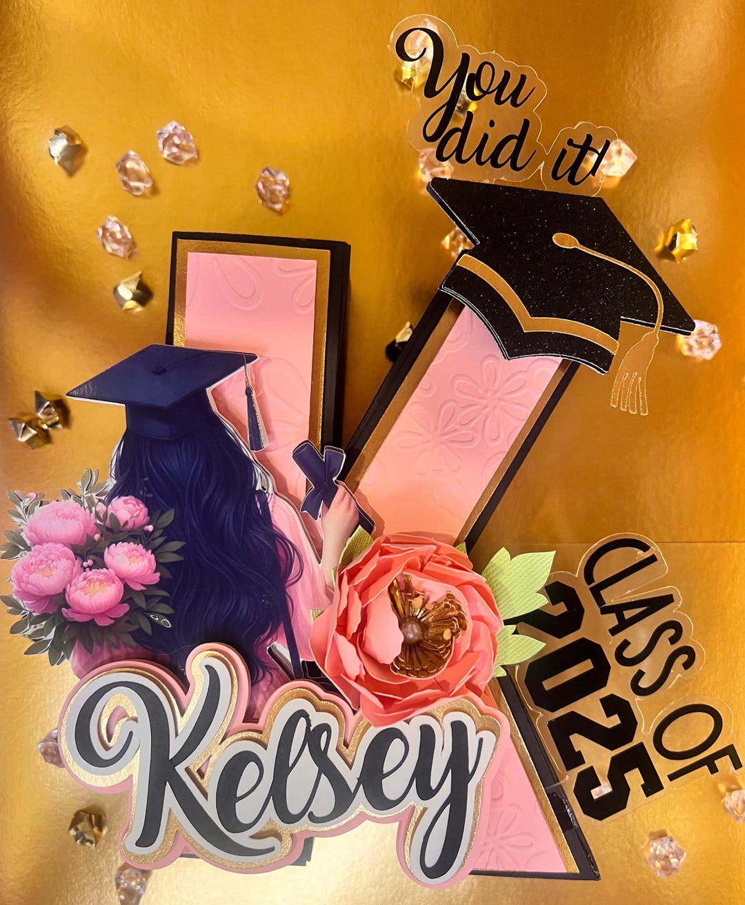 Graduation 3D Letter, Customized Capital Letter and Centerpiece ...