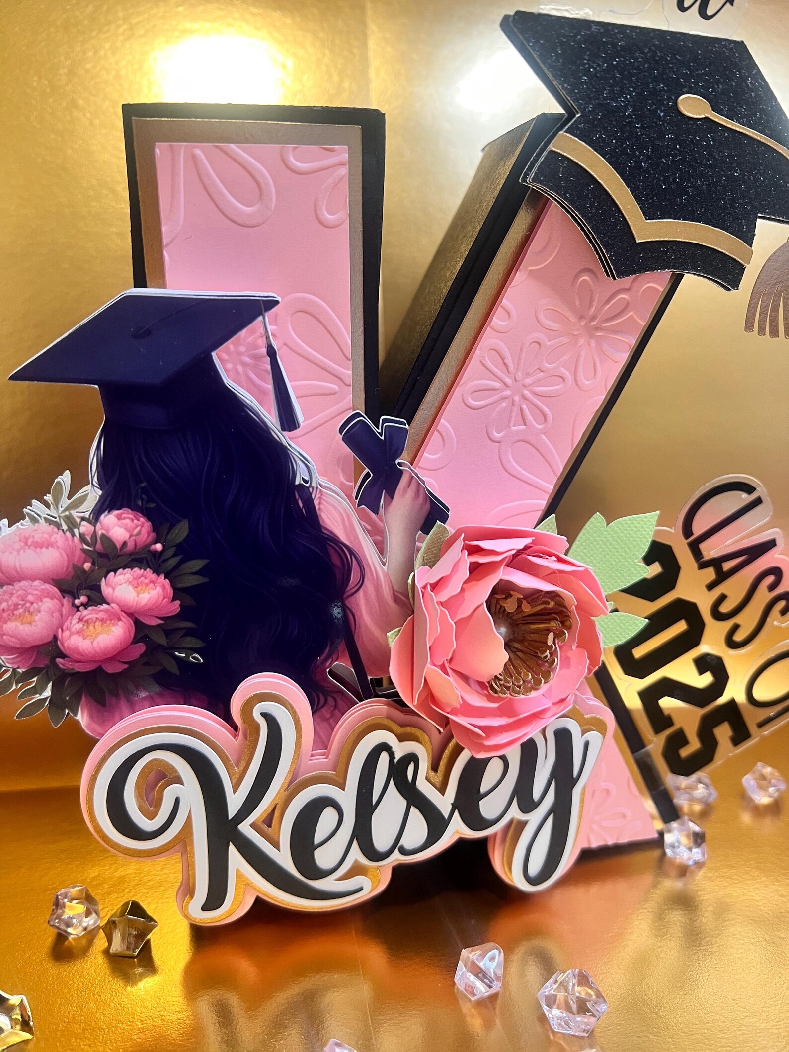 Graduation 3D Letter, Customized Capital Letter and Centerpiece ...