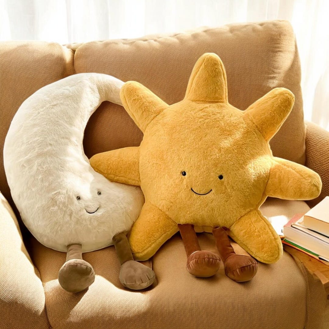 Moon Pillow, Sun Pillow, Decorative Pillow,pillow for Children's Room ...