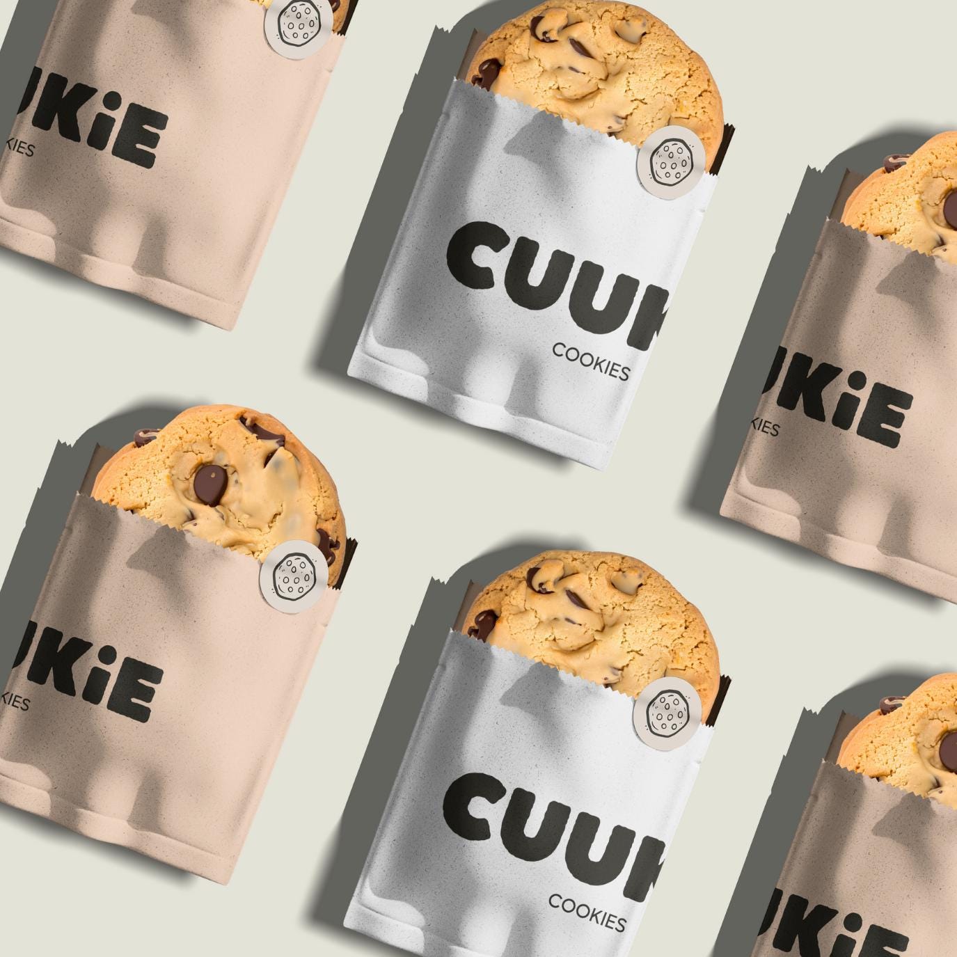 Cookie Logo, Bakery Logo, Logo With Cookie, Cafe Logo, Premade Logo ...
