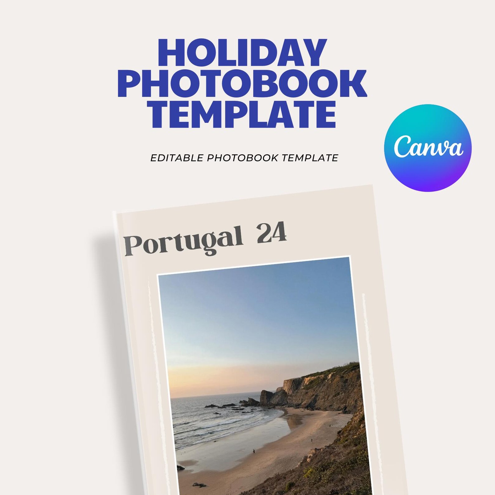 Fully Customizable Digital Photobook Template – 85 Editable Pages in ...