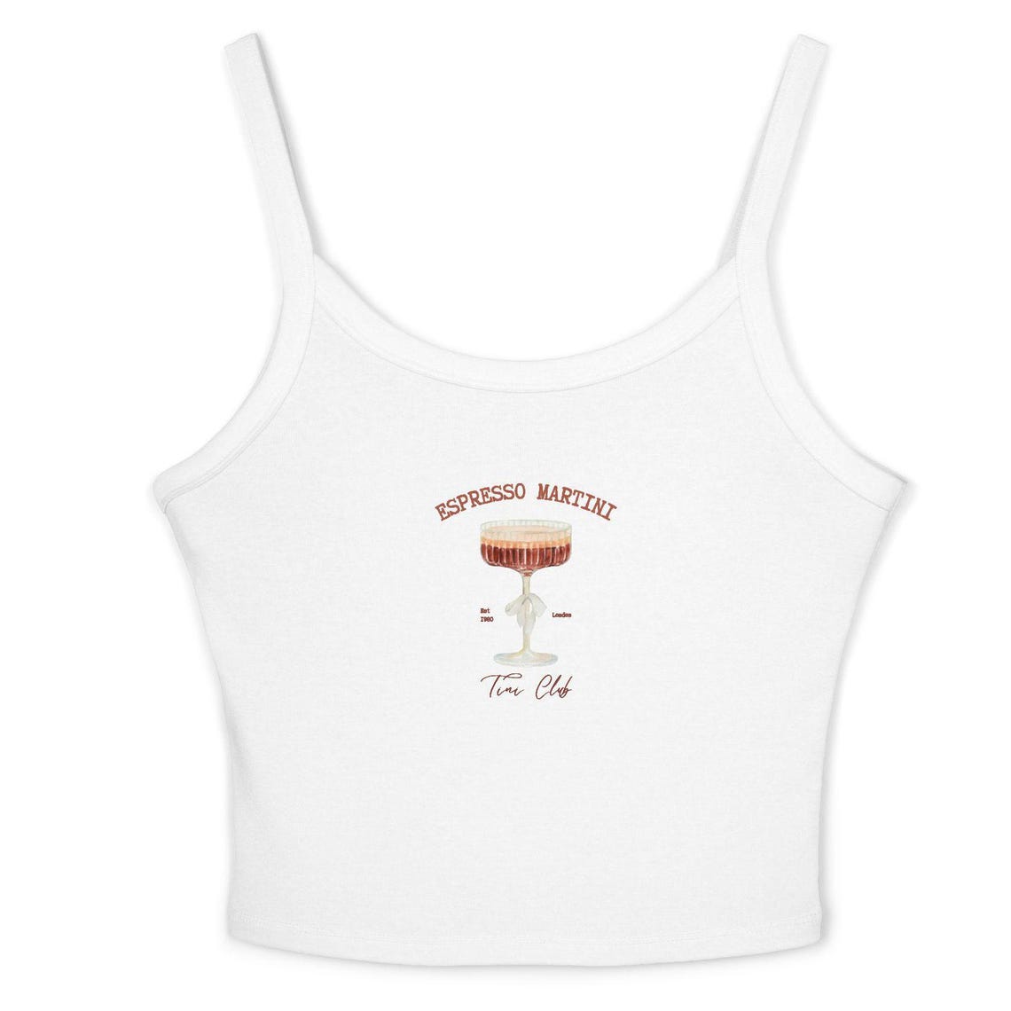 Espresso Martini Tank Top, Cute Summer Top, Women's Casual Wear ...