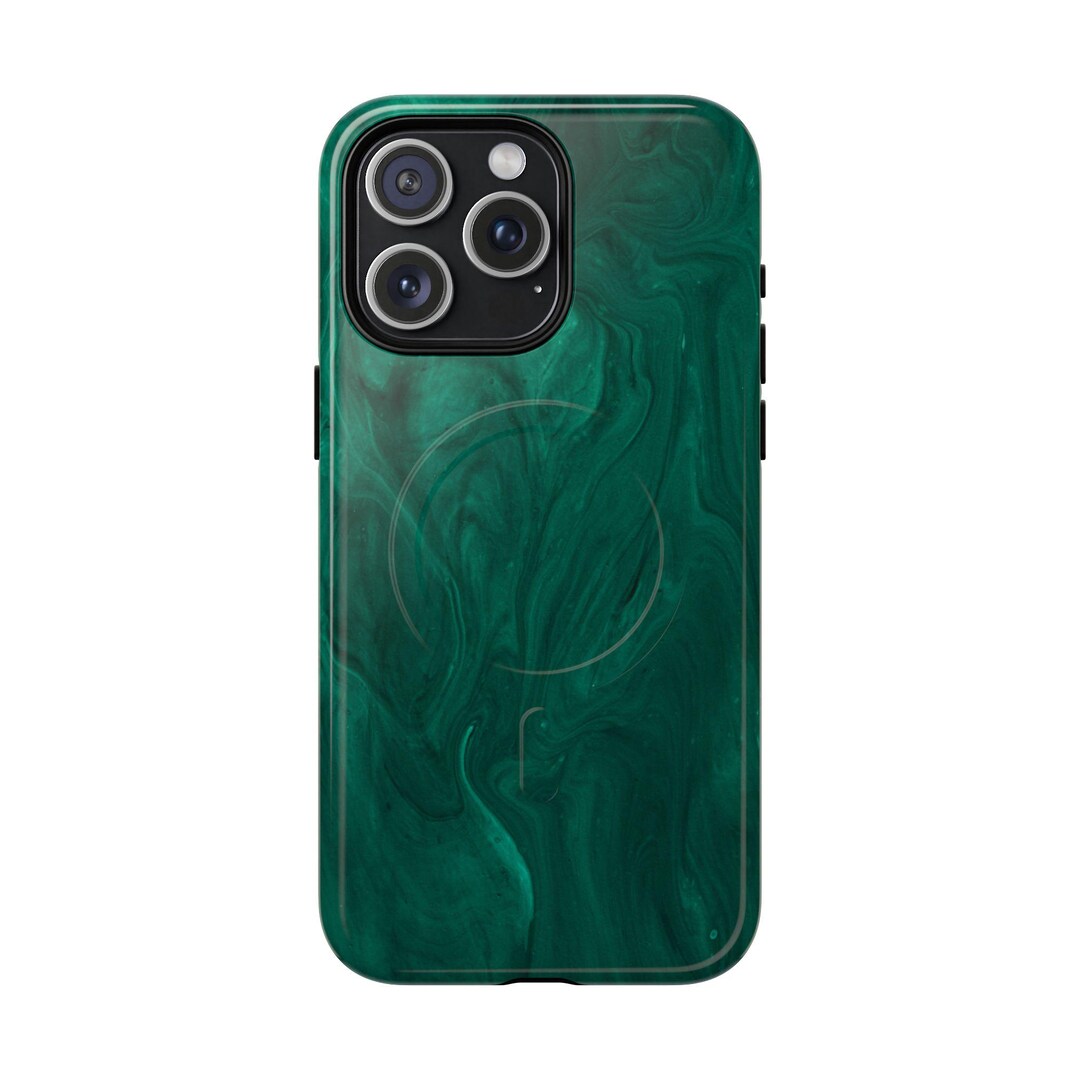 Emerald Green Marble Design Magsafe ® Protective Mobile Phone Case for ...