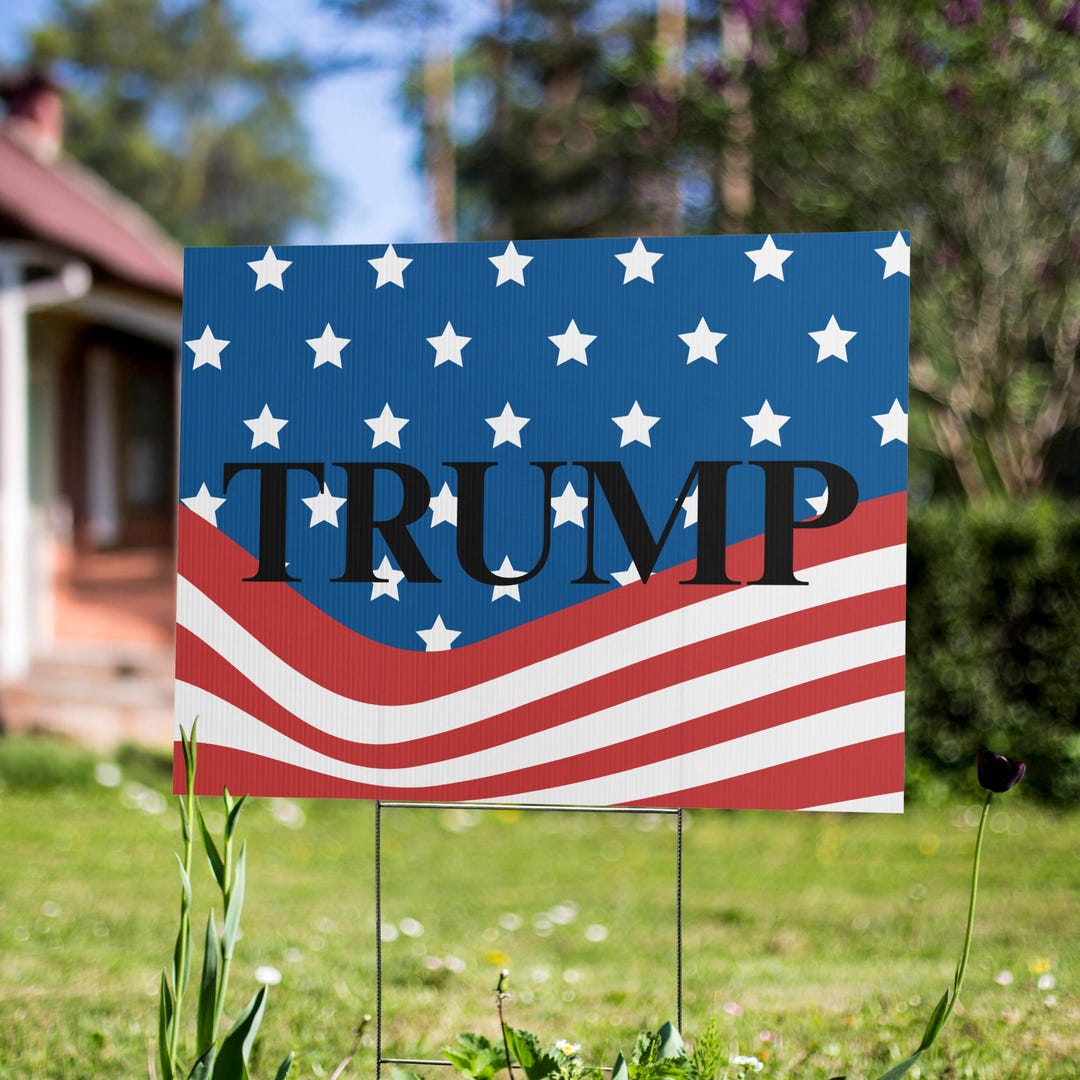 President Donald Trump Yard Sign - Etsy