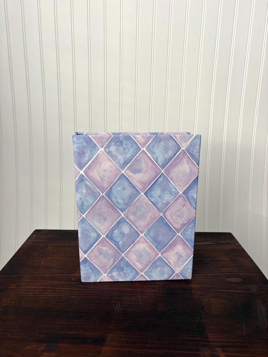 Vintage 1990s Watercolor Print Binder Style Paper Scrap Book Photo ...
