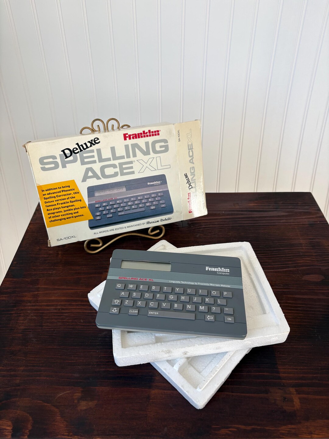 Vintage 1980s Franklin Deluxe Spelling Ace XL Spell Checker - Etsy