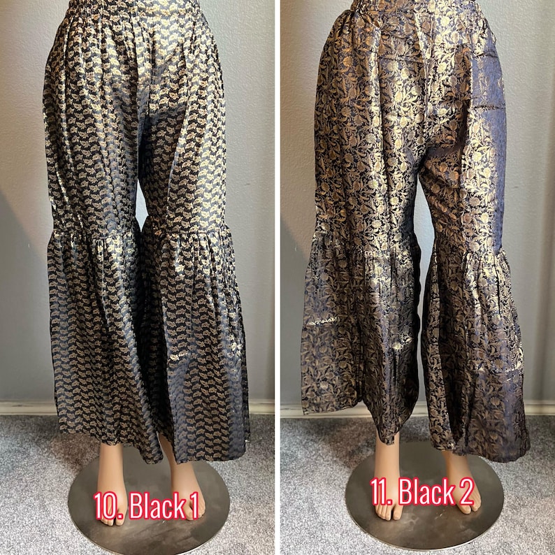 Pakistani Jamawar Gharara Pants | Wedding Banarasi Trousers | Indian ...