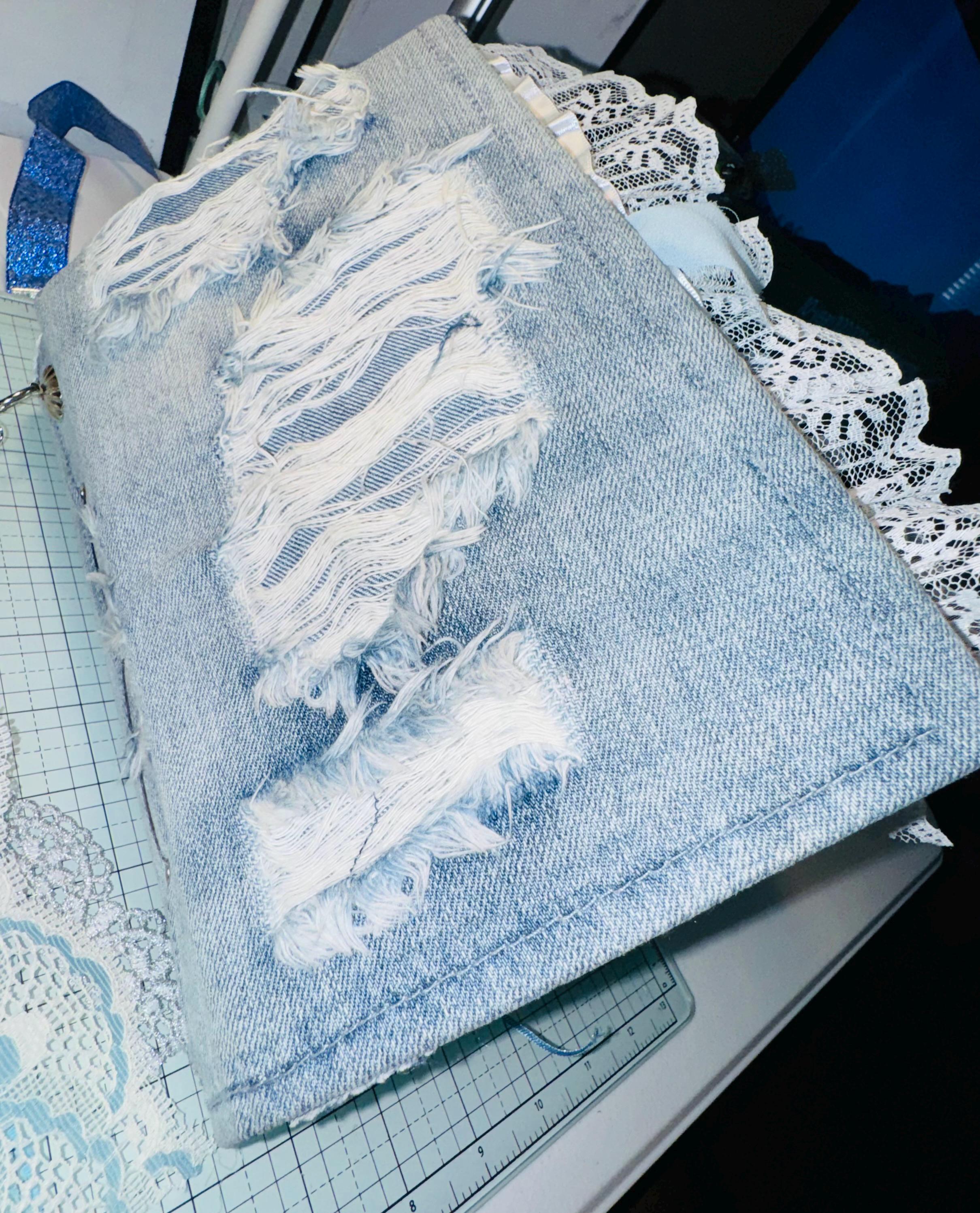 Denim Themed Junk Journals - Etsy