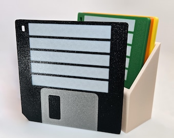Floppy Disk Display: Tech Nostalgia Wall Art and Home or Office ...