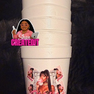 Capricorn Birthday Party Label Template • Pink Drink Stickers (digital ...