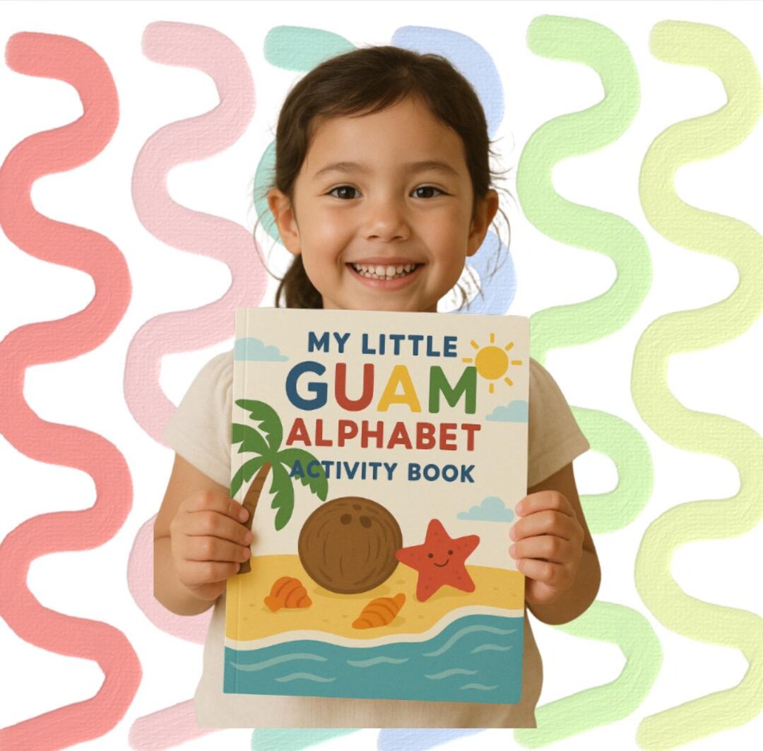 Guam Alphabet Activity Book: Kids Coloring & Tracing Workbook (digital ...
