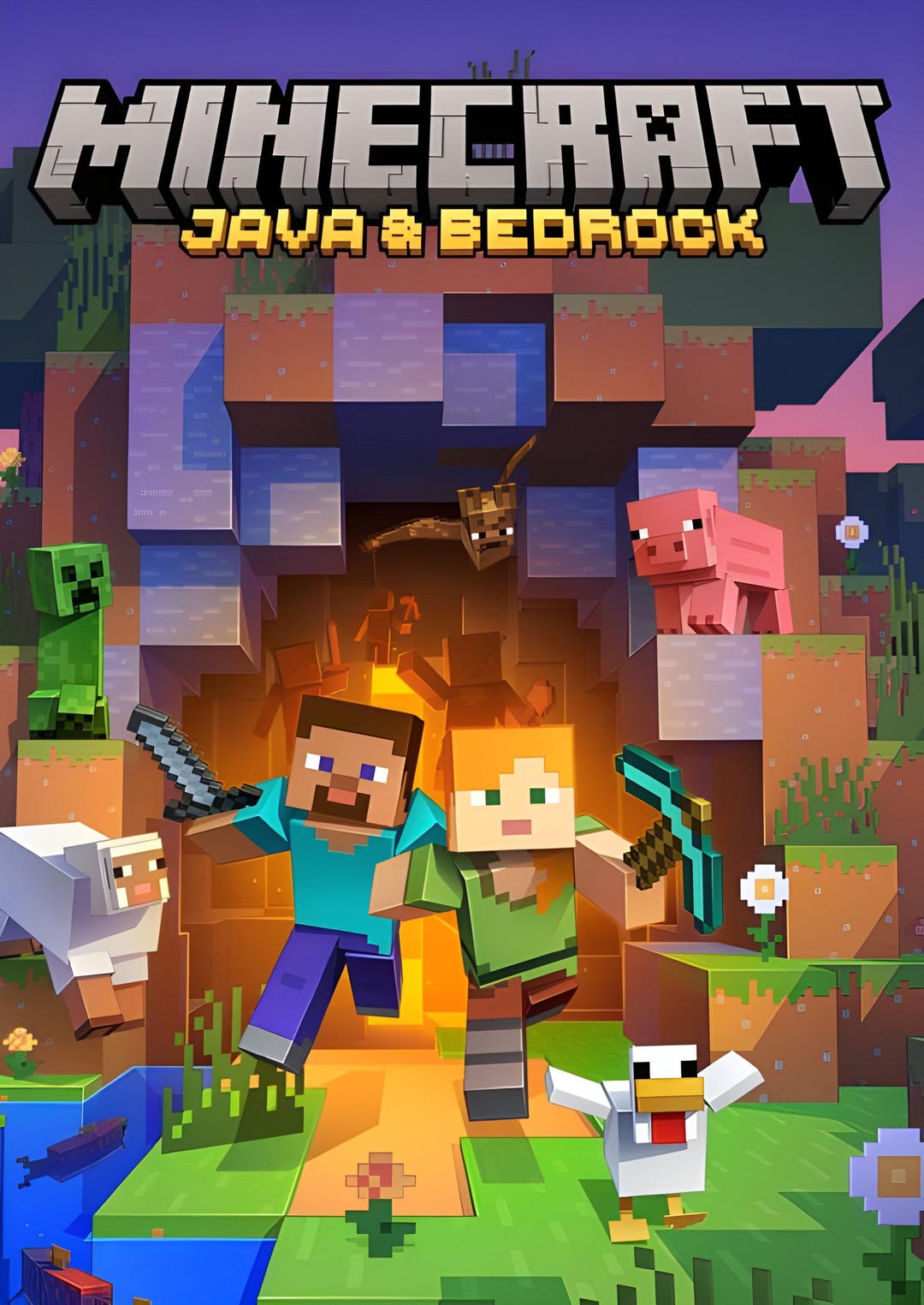 Minecraft Bedrock & Java PC Game / Microsoft Store / Windows Key - Etsy