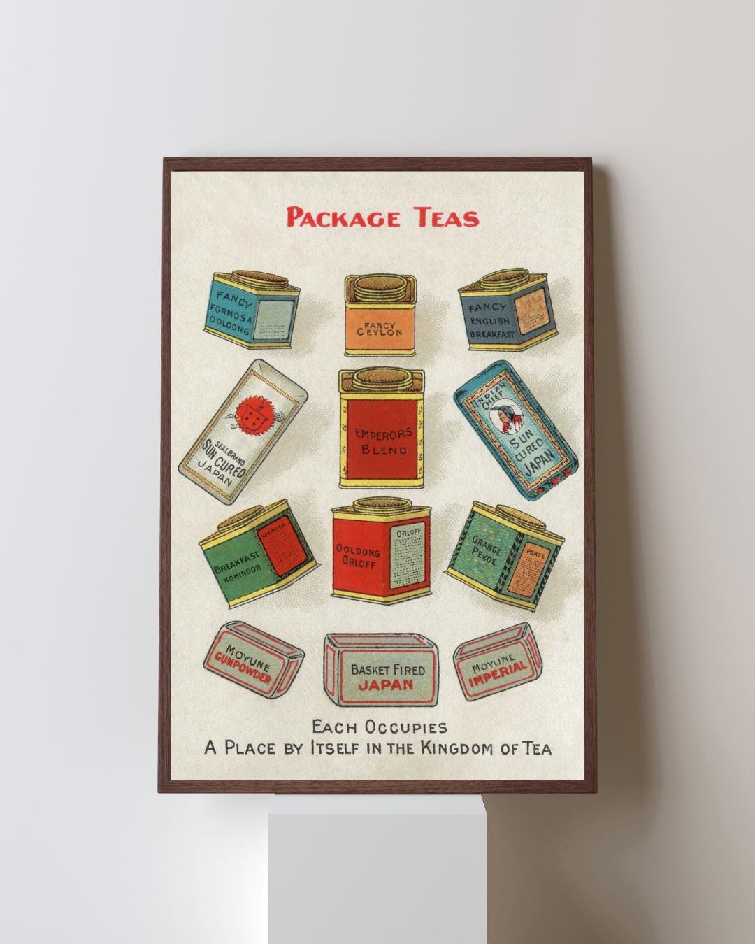 Chase & Sanborn Vintage Tea Ad – Printable Digital Art, 19th Century ...