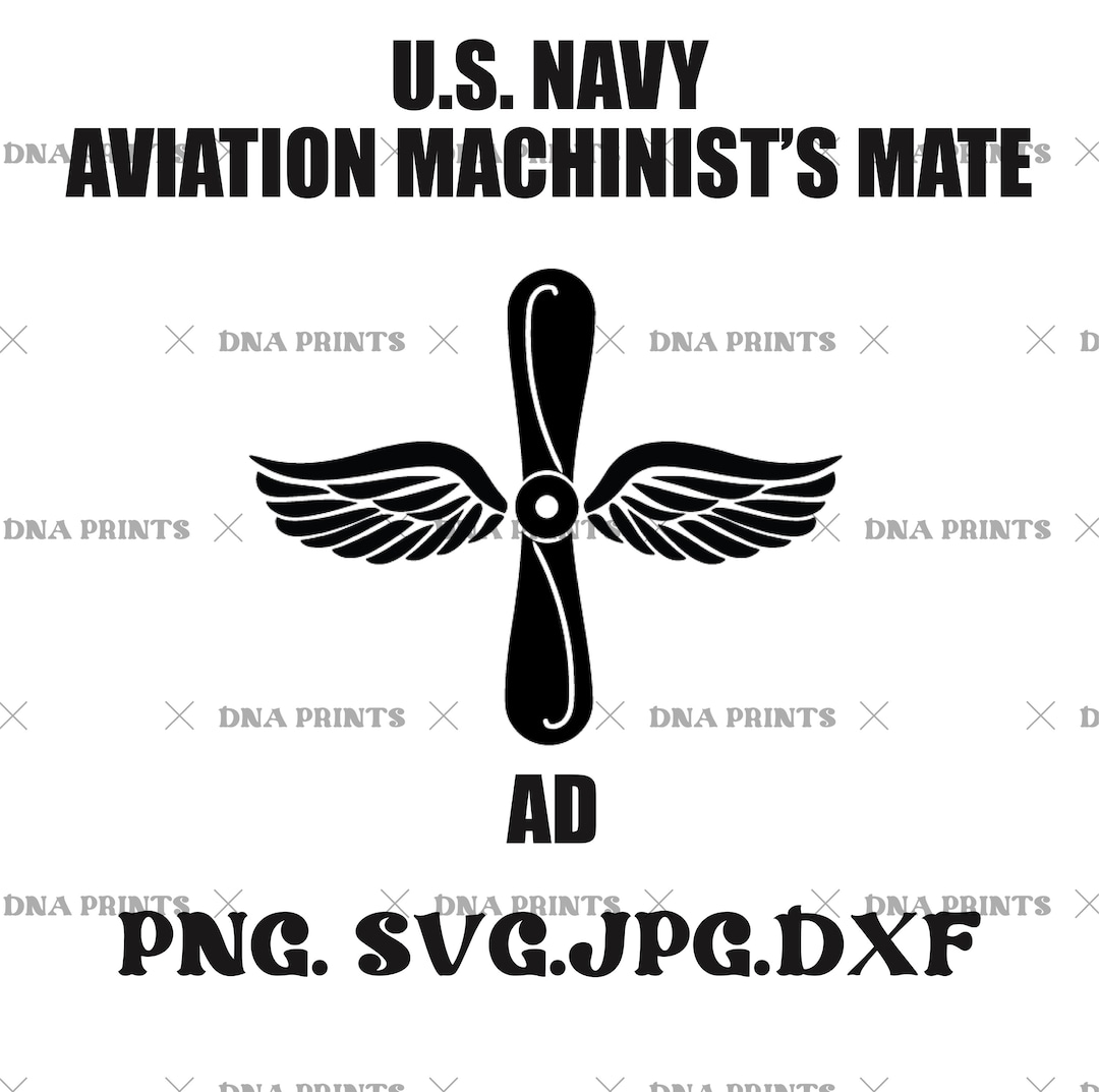 US Navy Aviation Machinist's Mate PNG, Svg, Dfx File, AD - Etsy