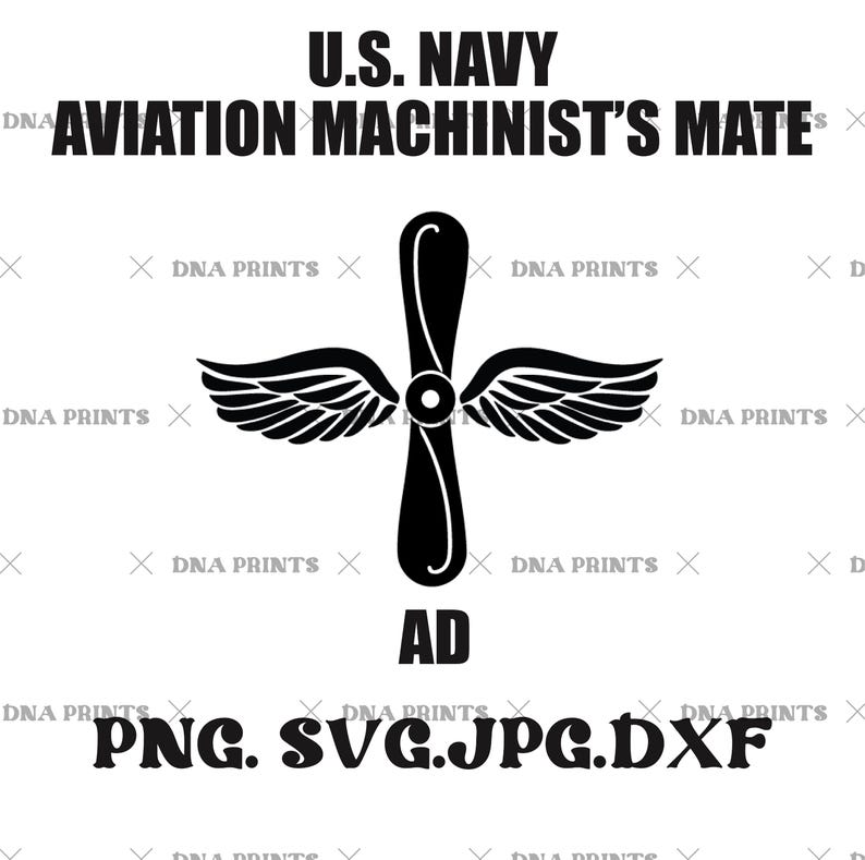 US Navy Aviation Machinist's Mate PNG, Svg, Dfx File, AD - Etsy