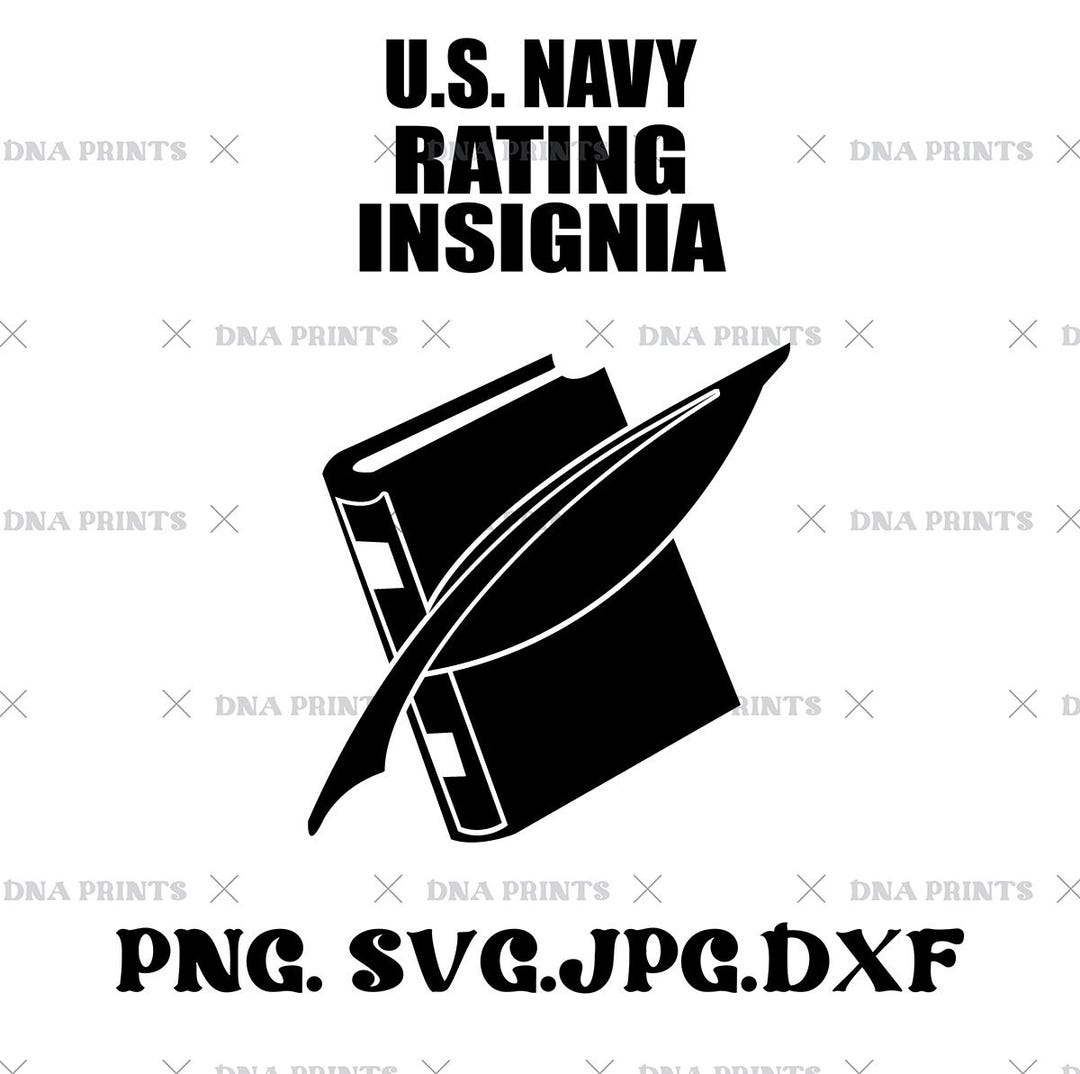 US Navy Personnel Specialist PNG, Svg, Dxf File, PS - Etsy