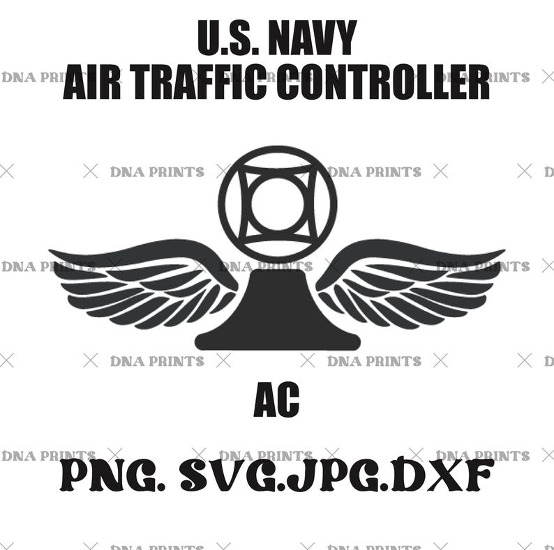 US Navy Air Traffic Controller PNG, Svg, Dfx File, AC - Etsy