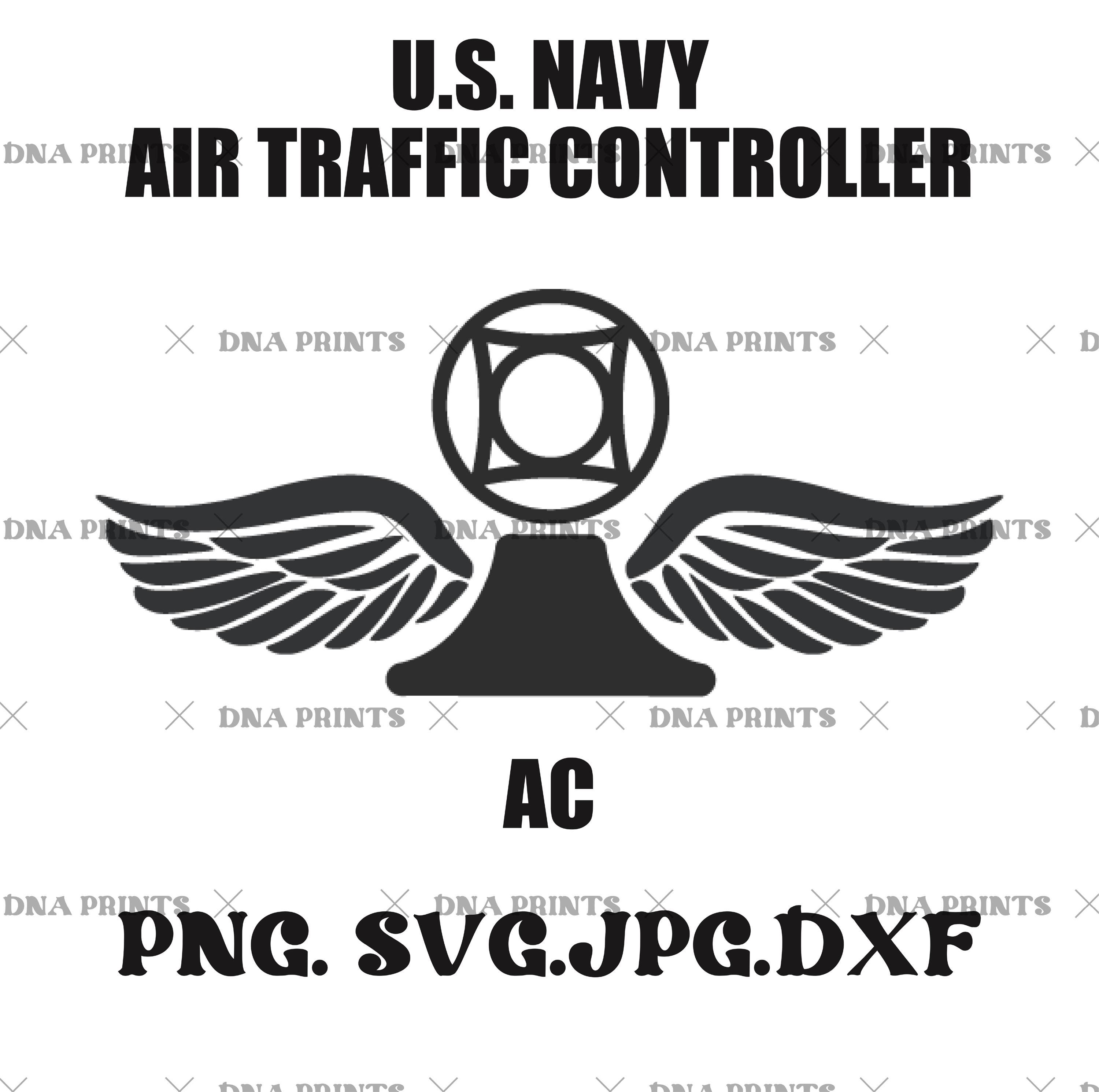 US Navy Air Traffic Controller PNG, Svg, Dfx File, AC - Etsy