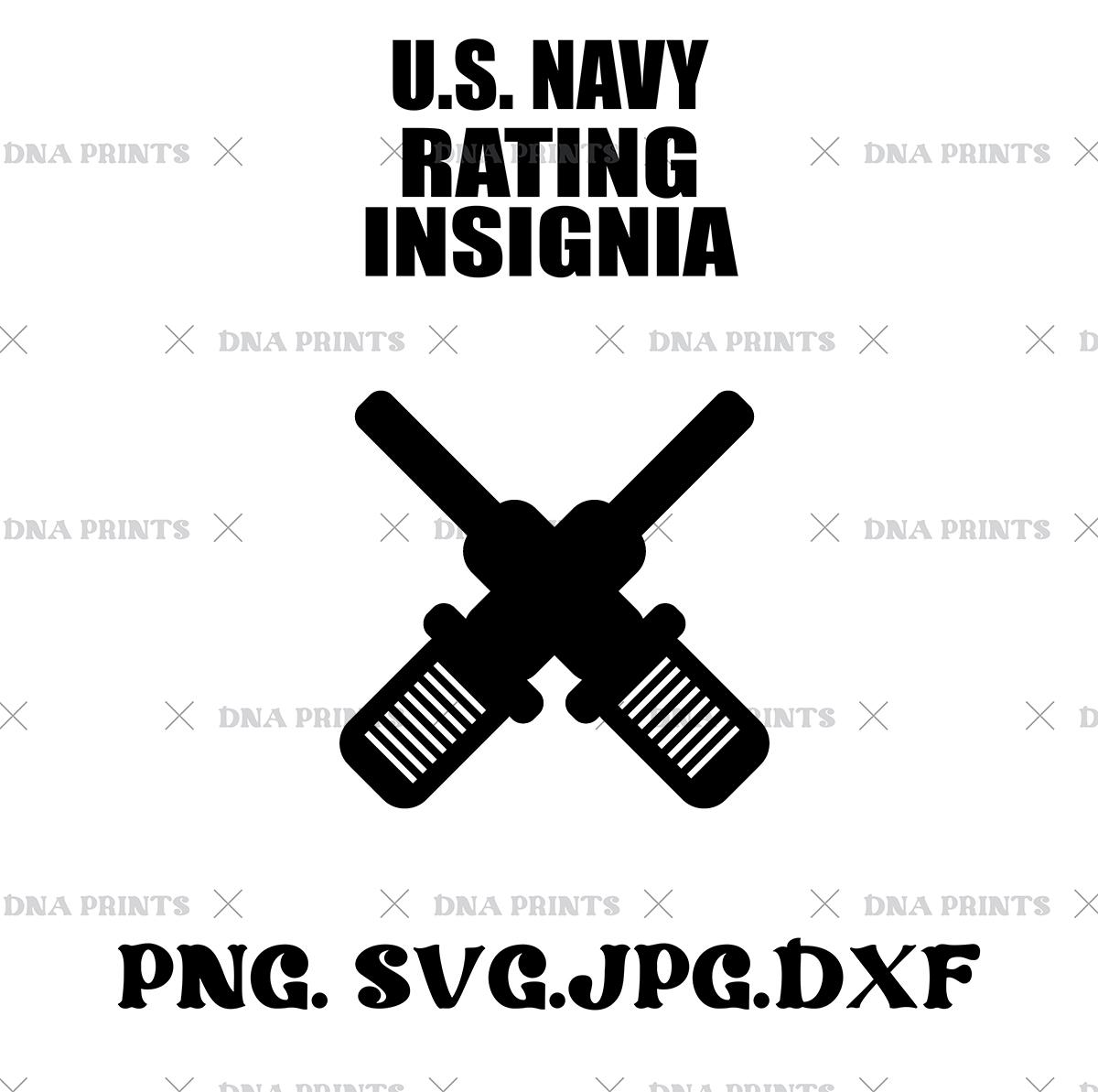 US Navy | Coast Guard Gunners Mate PNG, Svg, Dfx File, GM - Etsy