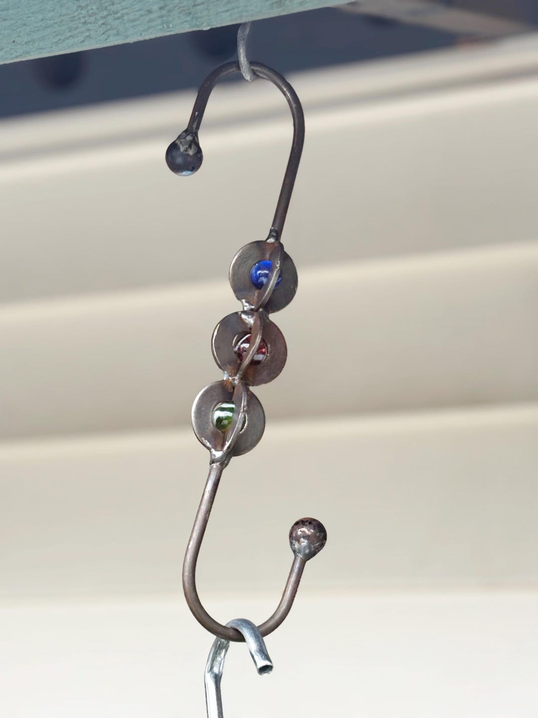 Handmade Metal S Hook – Plant Hanger, Wind Chime and Lantern Hook ...