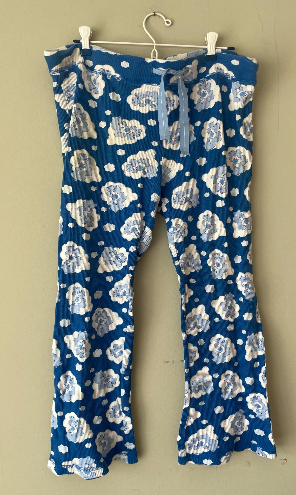 Care Bears Grumpy Bear Pajama PJ Pants Women's Large Vintage Retro - Etsy