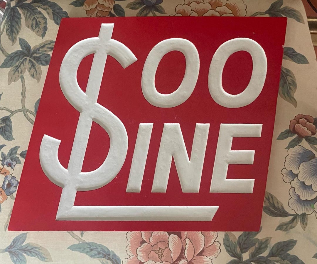 Vintage 80s Wooden Soo Line Railroad Plaque - Etsy