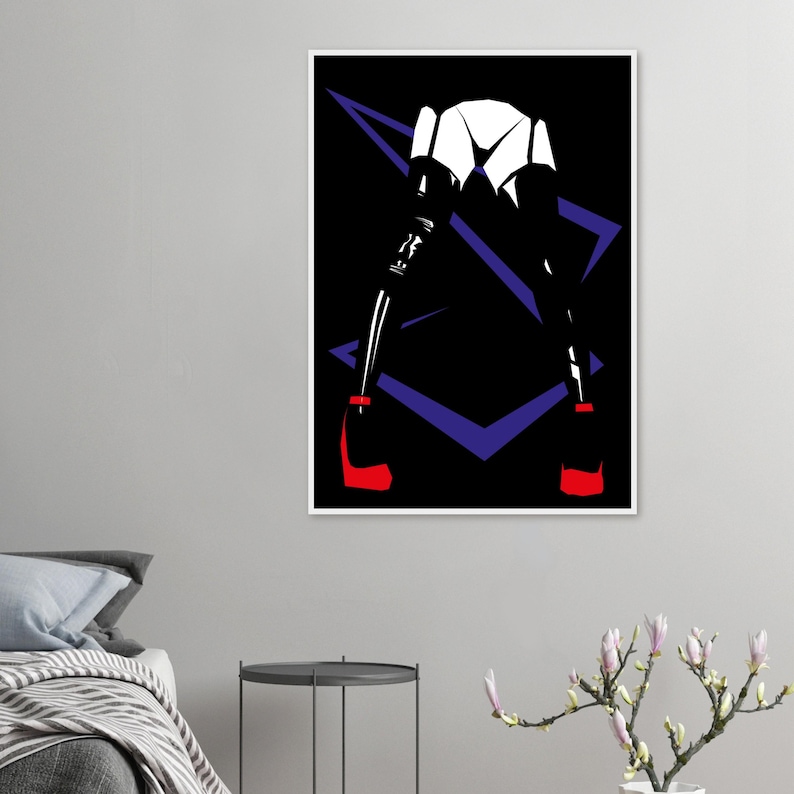 Legs With Overknees and High Heels, Minimalist & Abstract Wall Art ...