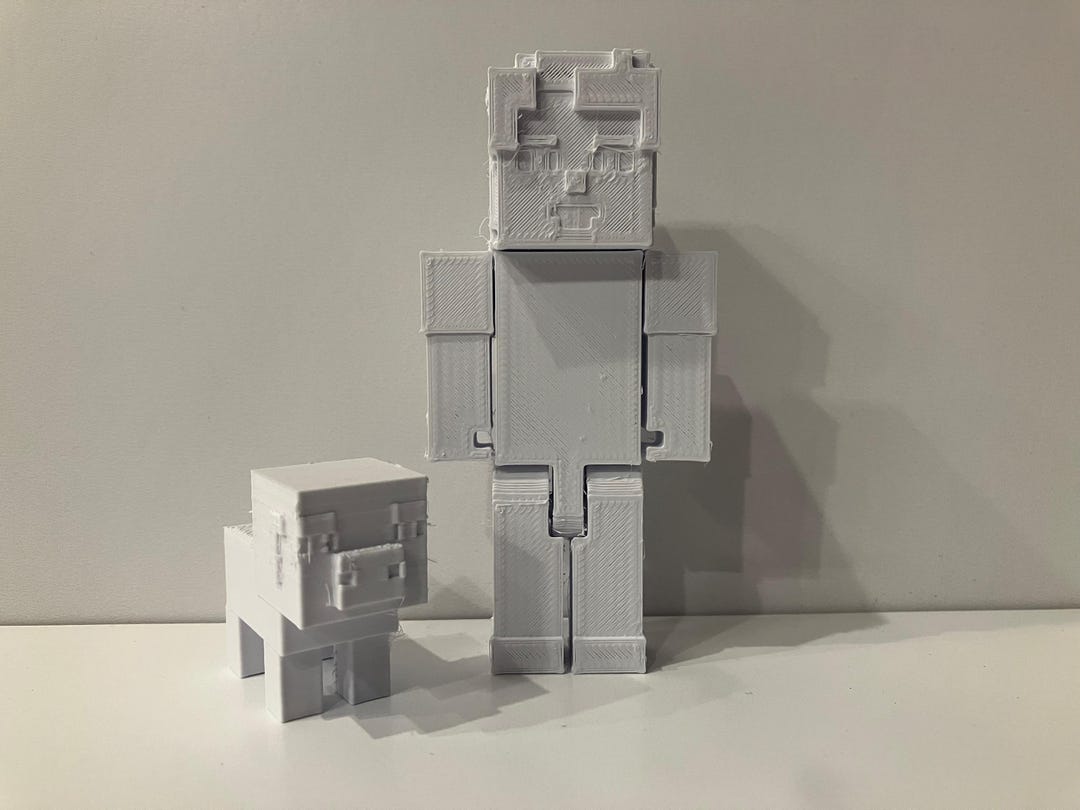 3D Printed Jesse (female) Figure - MCSM Paintable Figure [PROTOTYPE] - Etsy