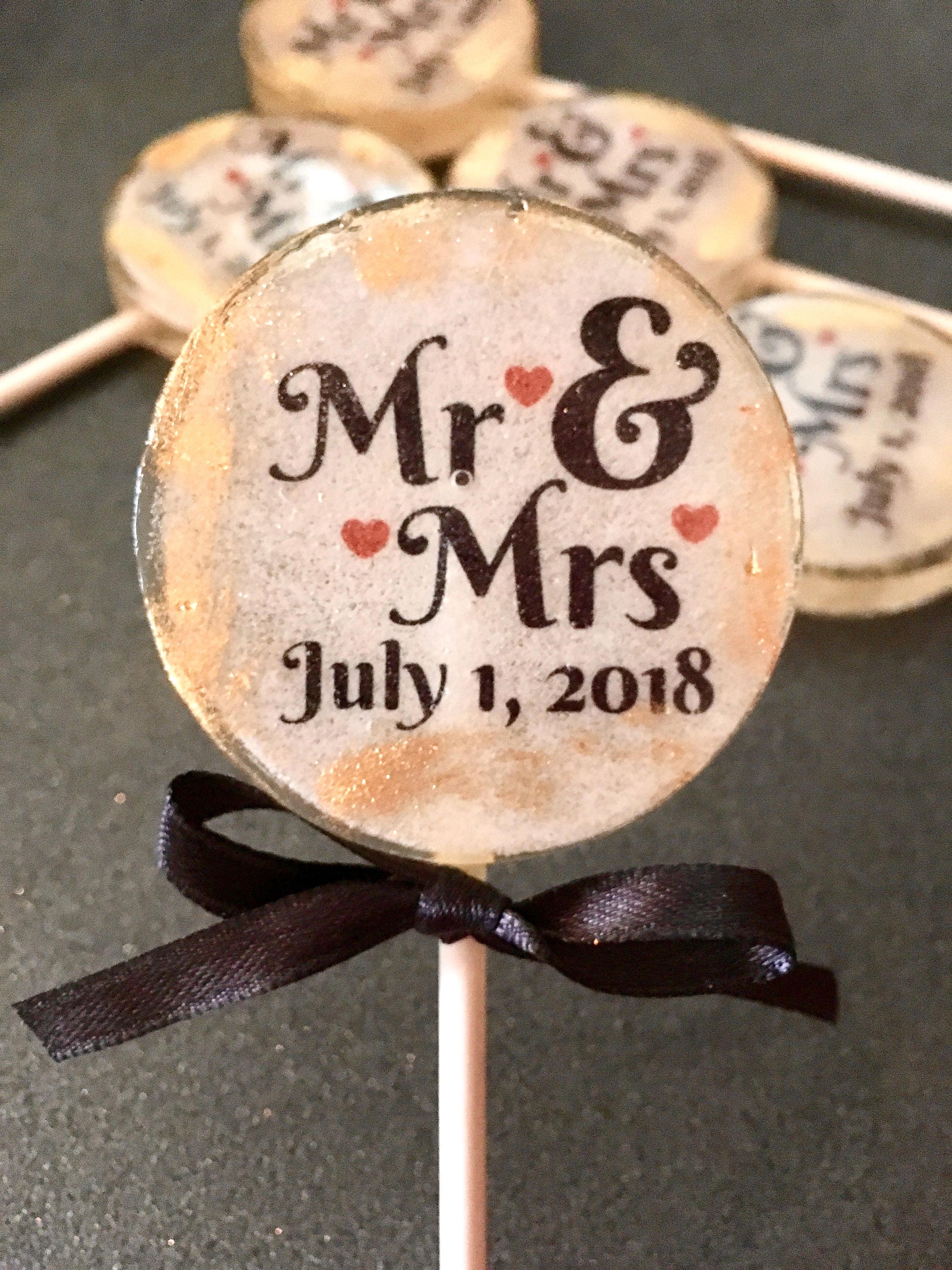 Personalized Candy Lollipops
