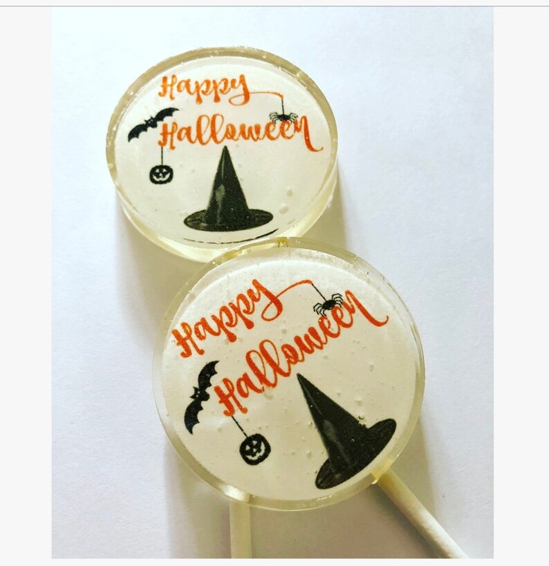 10 Halloween Witches Hat Lollipops – Edible Party Favors - Etsy