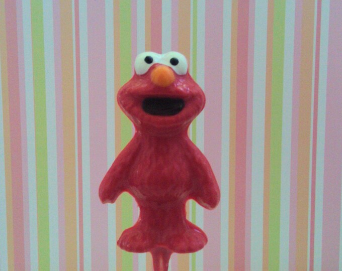 ELMO Birthday Favors- 10 Chocolate Lollipops - Etsy
