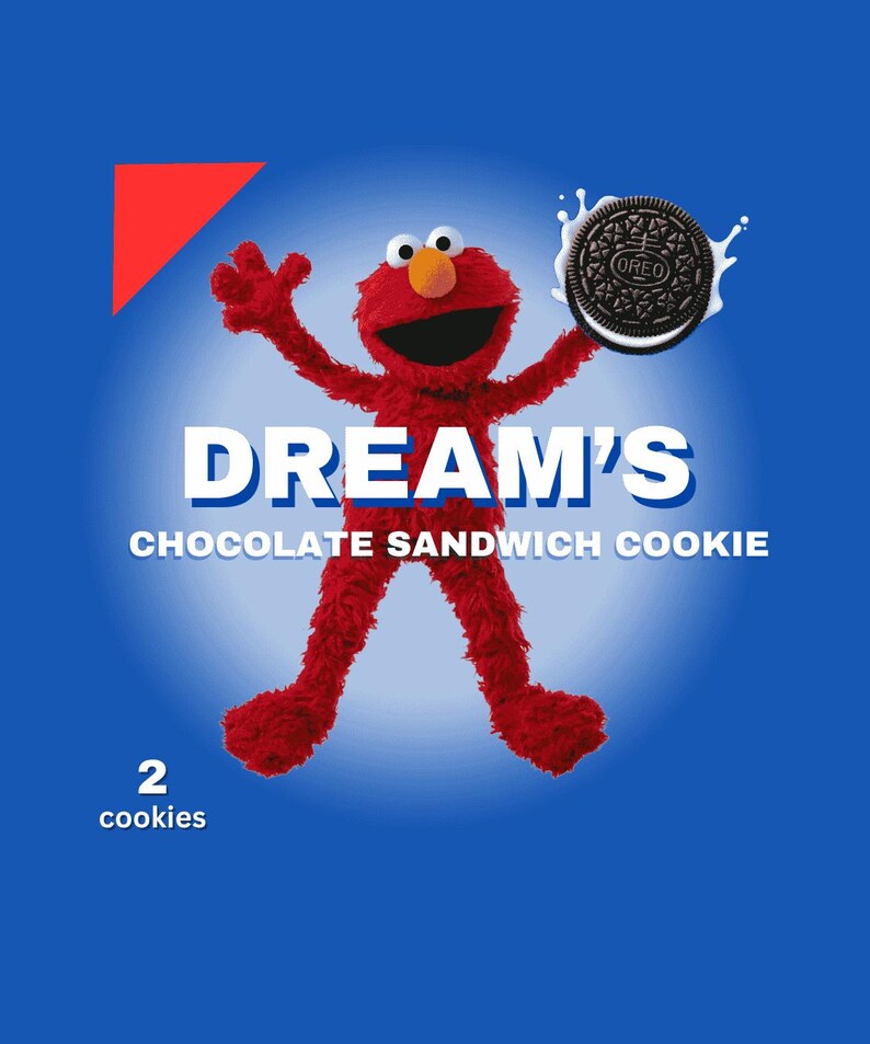 SESAME STREET Oreo Wrapper - Etsy