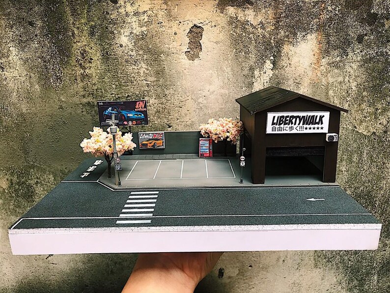 Diorama 1/64 Car Park JDM - Etsy