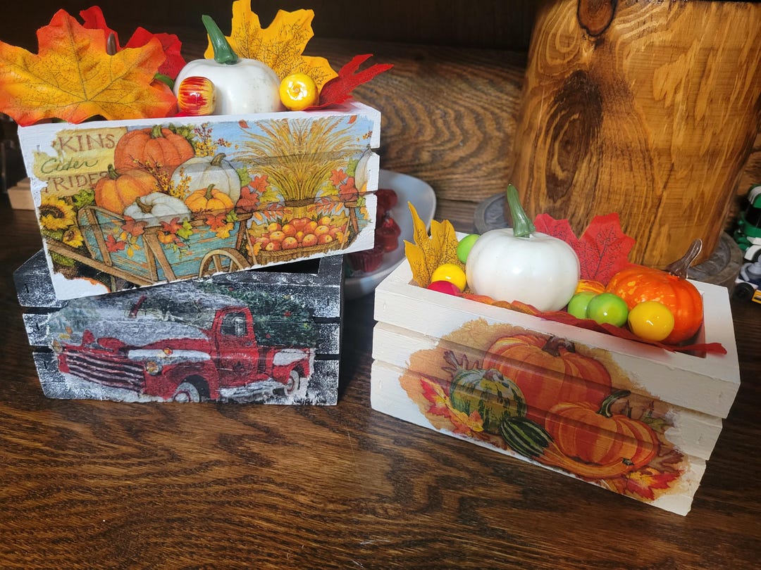 Decorative Decoupage Gift Box - Etsy