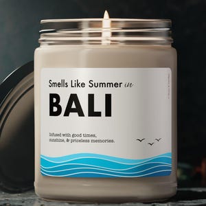 Bali Candle - Smells Like Summer in Bali - Island Home Decor / Travel ...