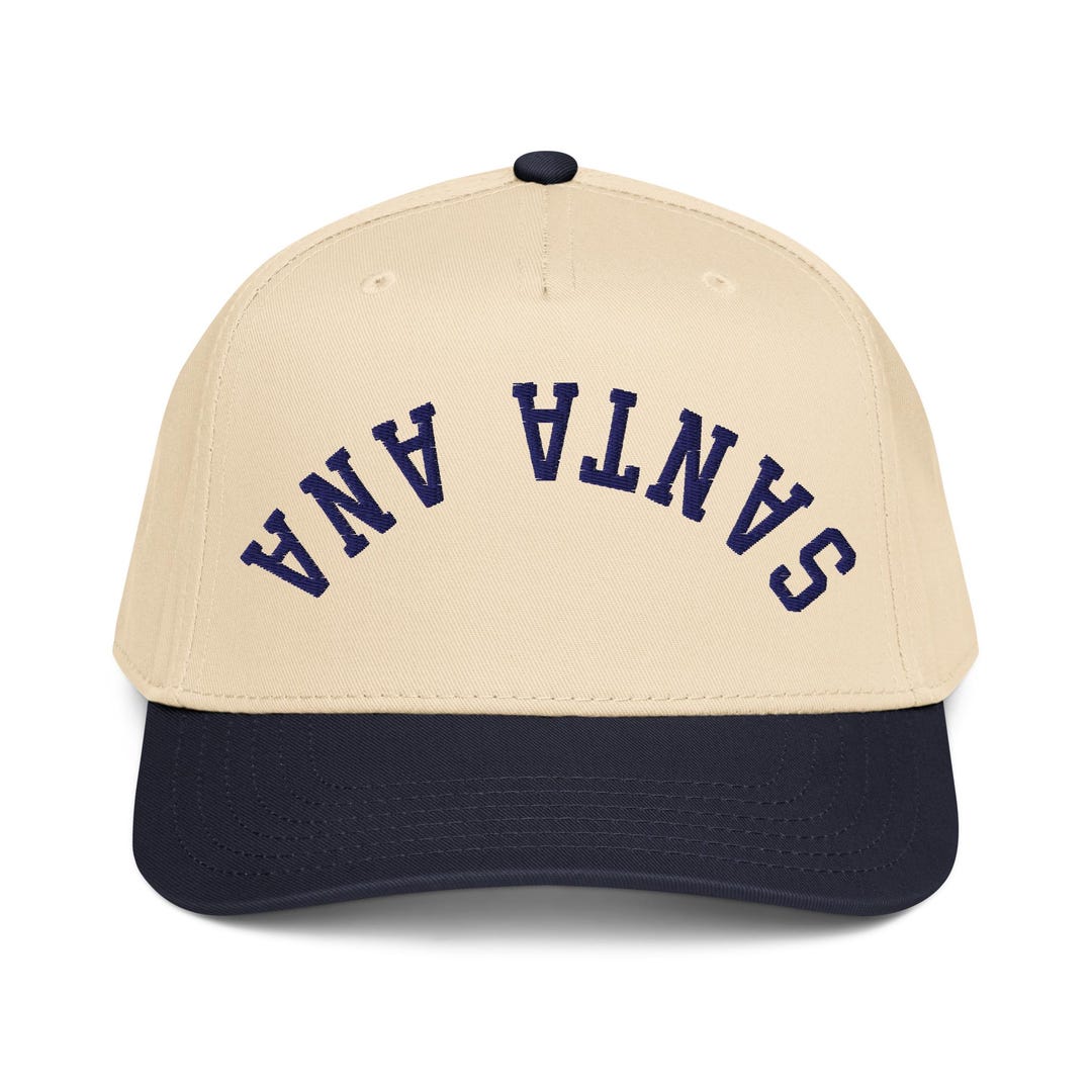 SANTA ANA Upside Down Hat - Custom Embroidered Santa Ana Hat, Inverted ...