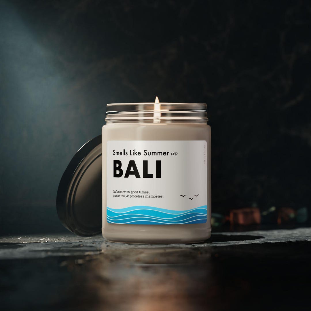 Bali Candle - Smells Like Summer in Bali - Island Home Decor / Travel ...
