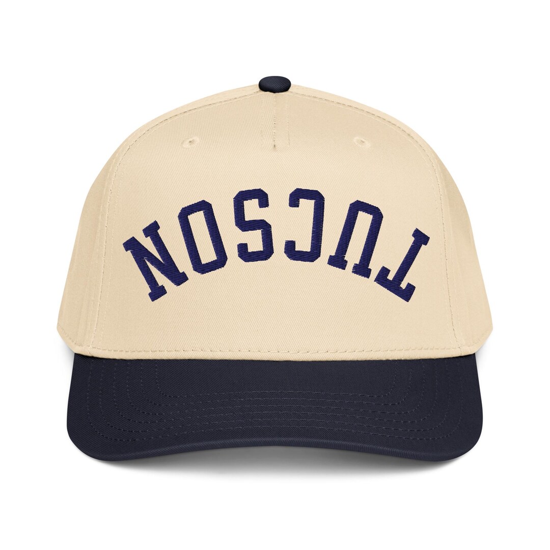 TUCSON Upside Down Hat - Custom Embroidered Tucson Hat, Inverted City ...