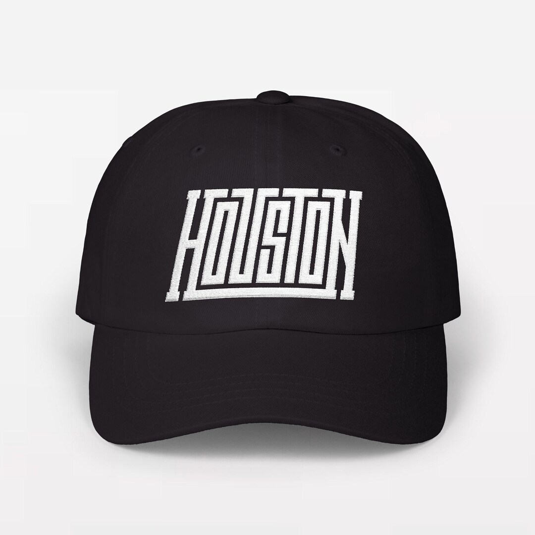 Houston Hat - Custom Houston Baseball Cap - Classic Fit, Embroidered ...