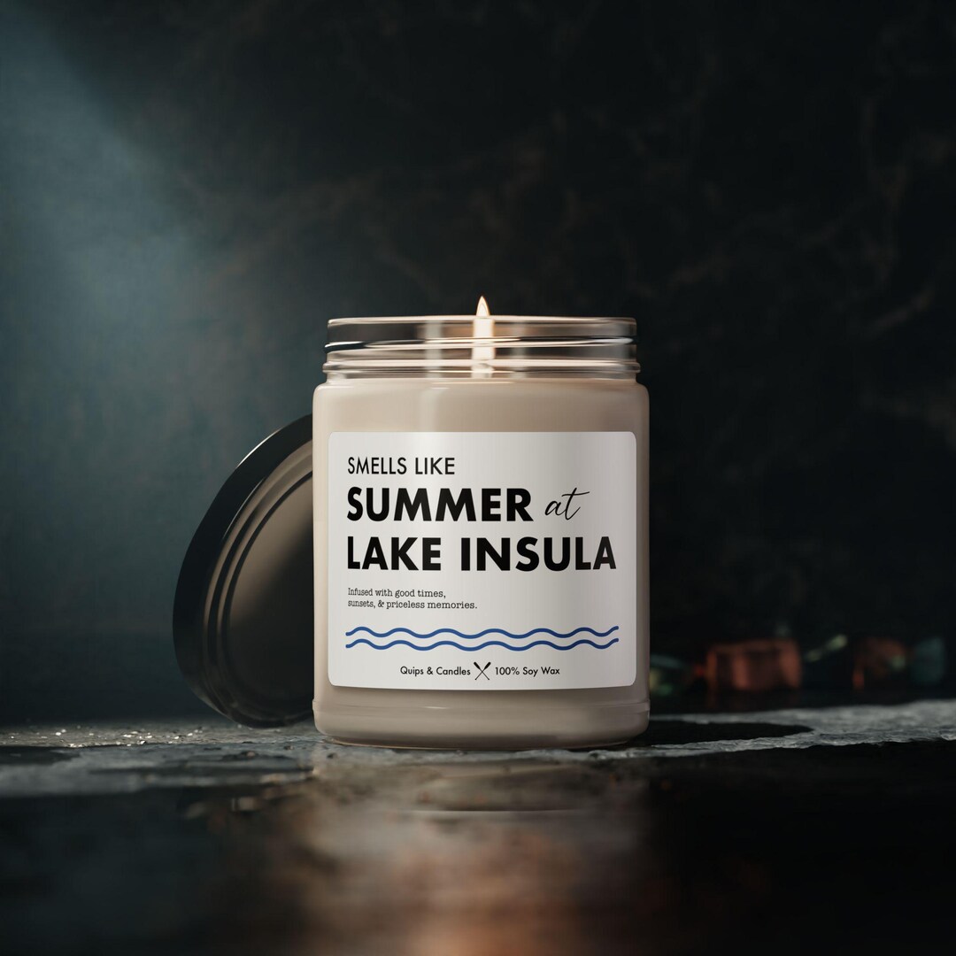 Lake Insula Candle - "smells Like Summer at Lake Insula" - Lake House ...