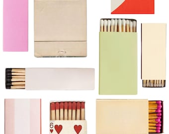 Matchbox Collage Template - Etsy