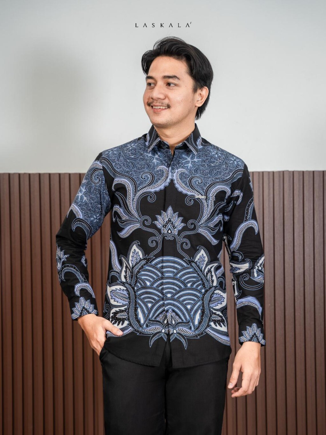 Laskala Premium Slimfit Batik Shirt - Nawasena | Modern Indonesian ...