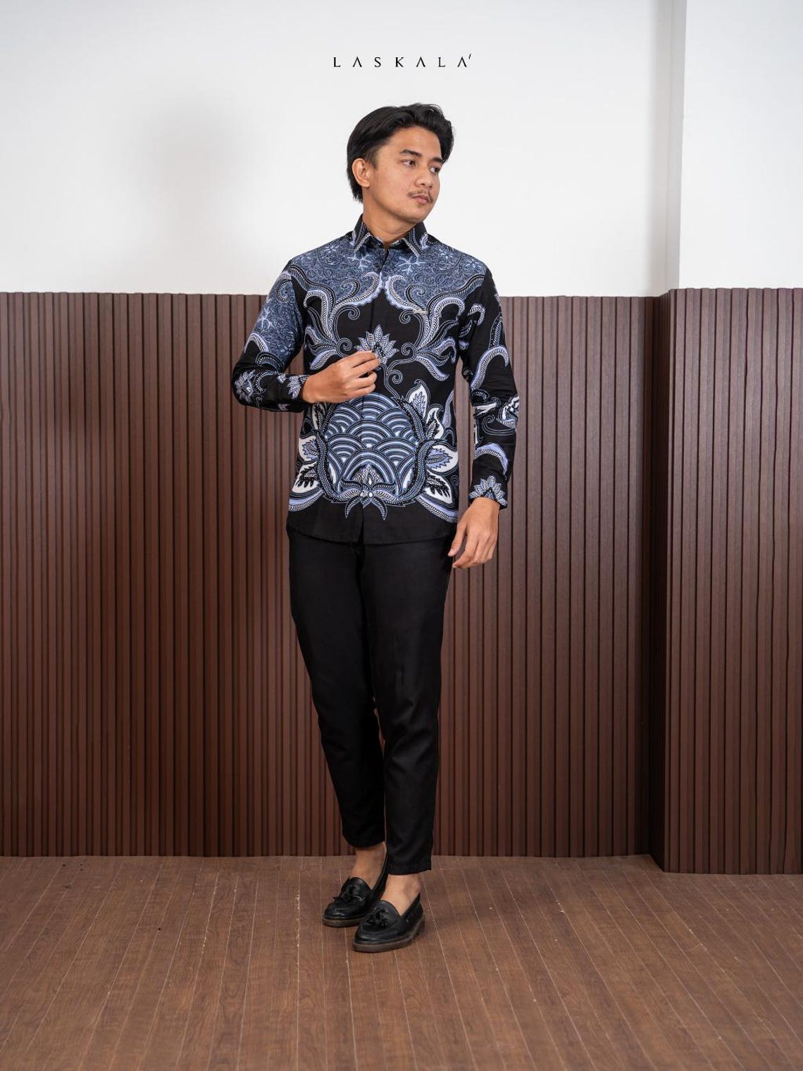 Laskala Premium Slimfit Batik Shirt - Nawasena | Modern Indonesian ...