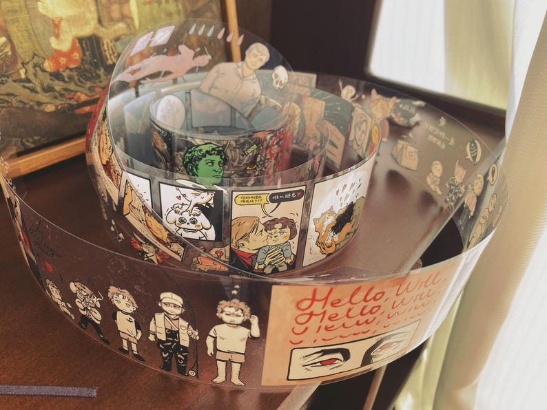 Hannibal TV Show | Fan Art Transparent PET Washi Tape Will Graham ...