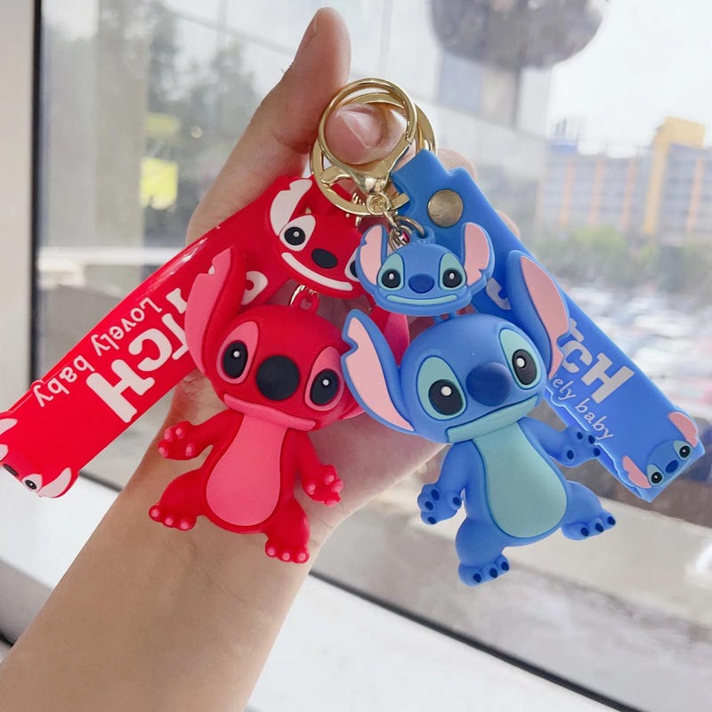 Stitch Keychain - Etsy