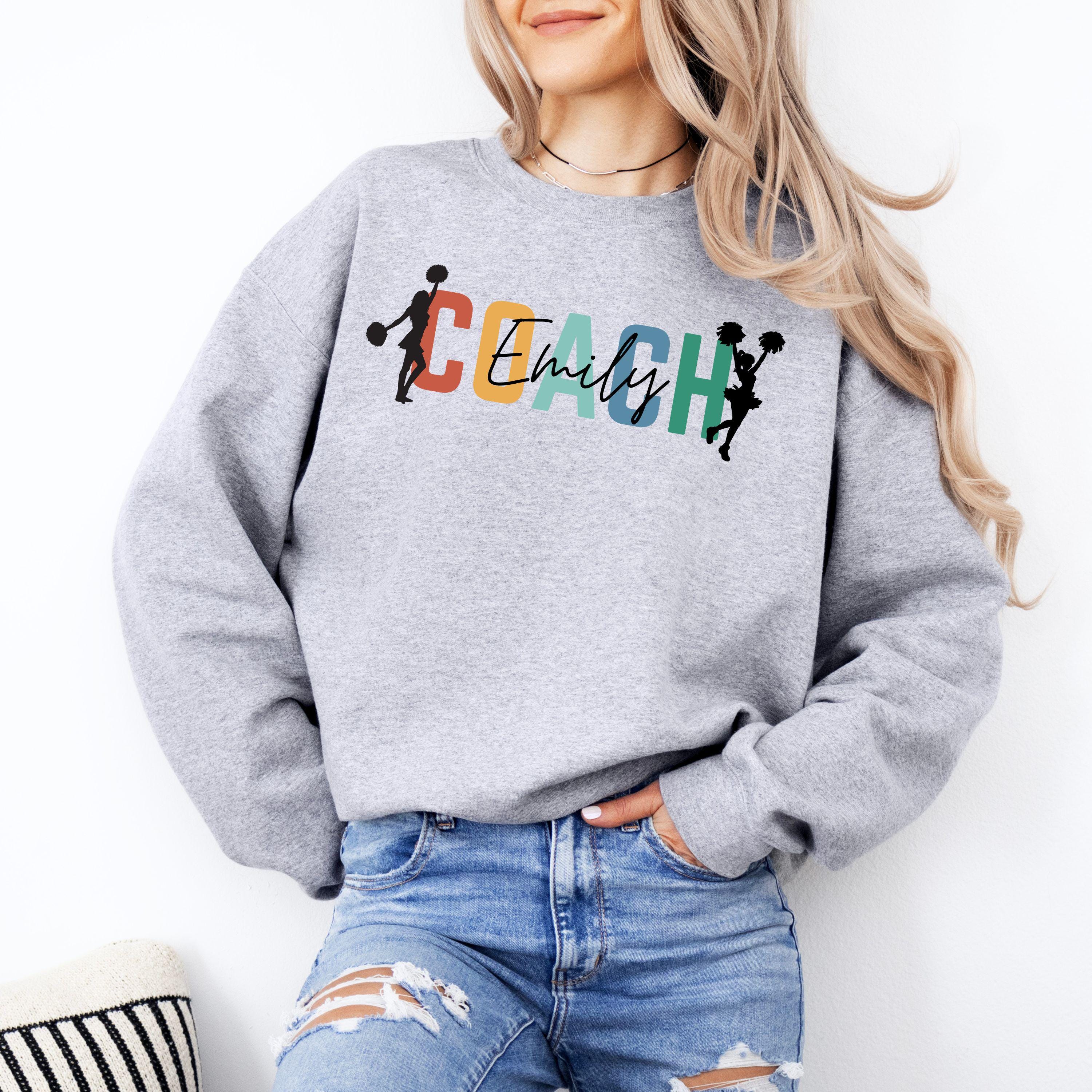 Personalized Cheer Coach Shirt, Custom Coach Gift, Cheer Coach ...