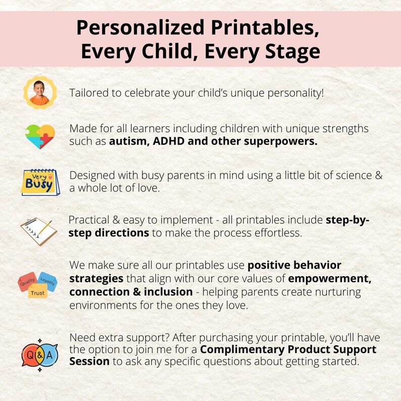 Personalized Girl Behavior Reward Chart Digital Download Behavior Chart ...