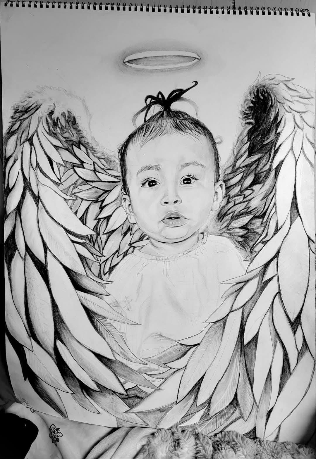 Angel Wing Portraits - Etsy