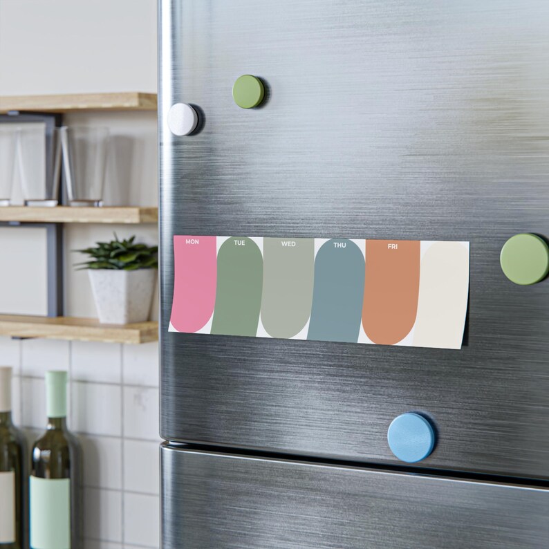 Weekly Planner Post-it Note Pad Custom Sticky Notes Weekly to Do List ...