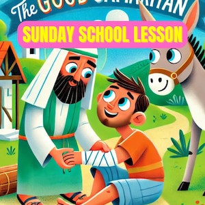 Good Samaritan Sunday School Lesson: Bible Story Activity Pack (digital ...